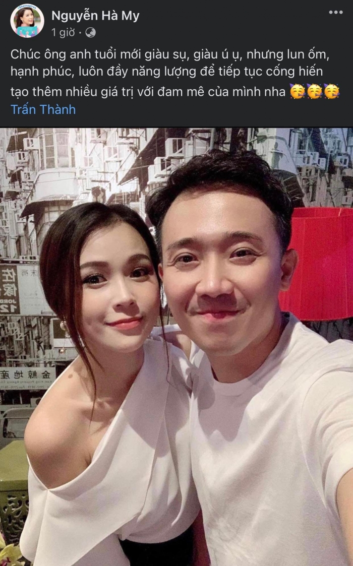 Hoa hậu Thu Hoài, Sam cùng dàn sao gửi lời chúc mừng sinh nhật Trấn Thành